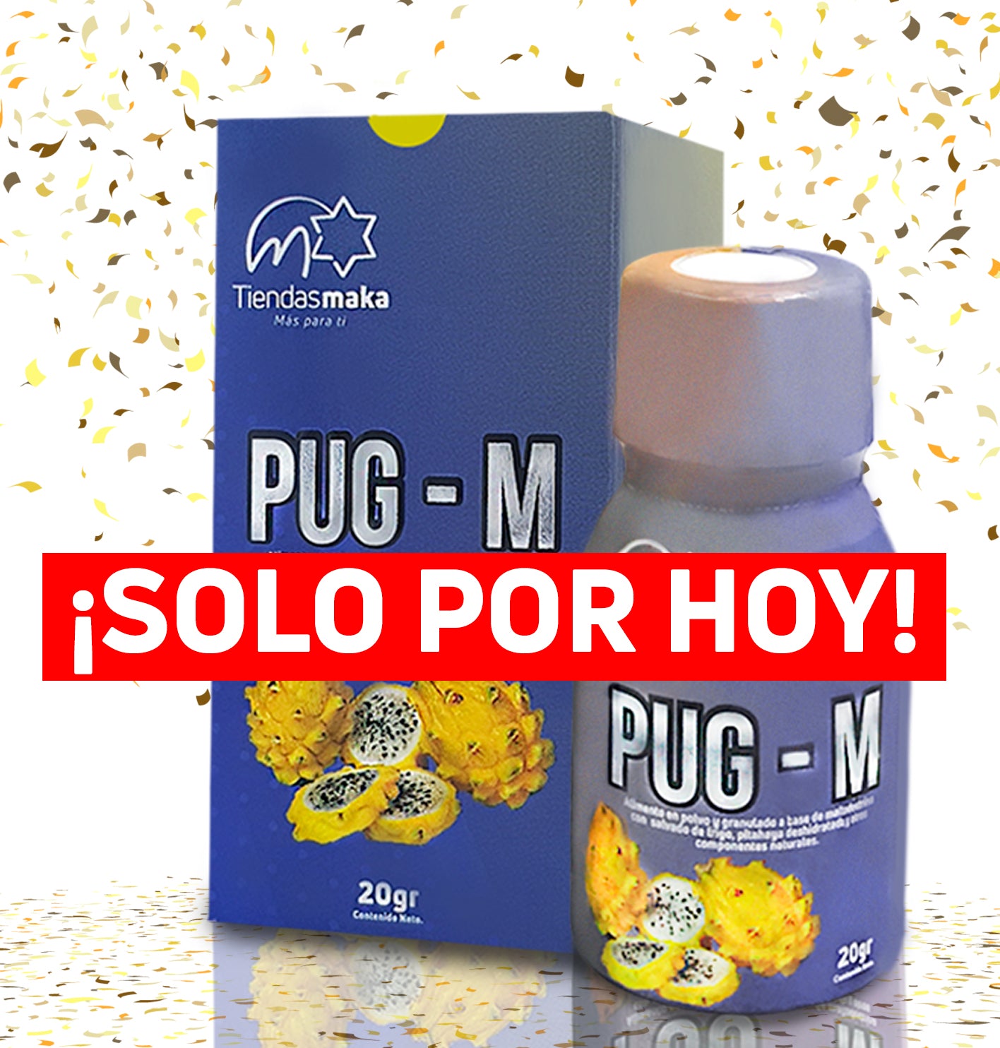 PUG M – Colageno Marino con Ganoderma
